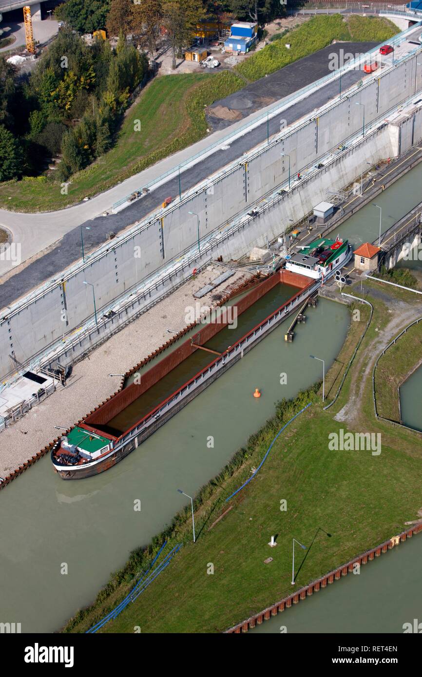 Verrouiller le canal de dortmund ems Banque de photographies et d ...