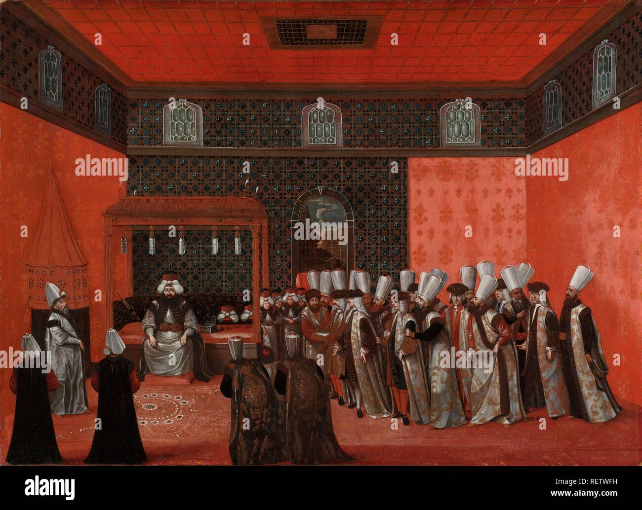 Ahmed iii sultan van het ottomaanse rijk Banque de photographies et d ...