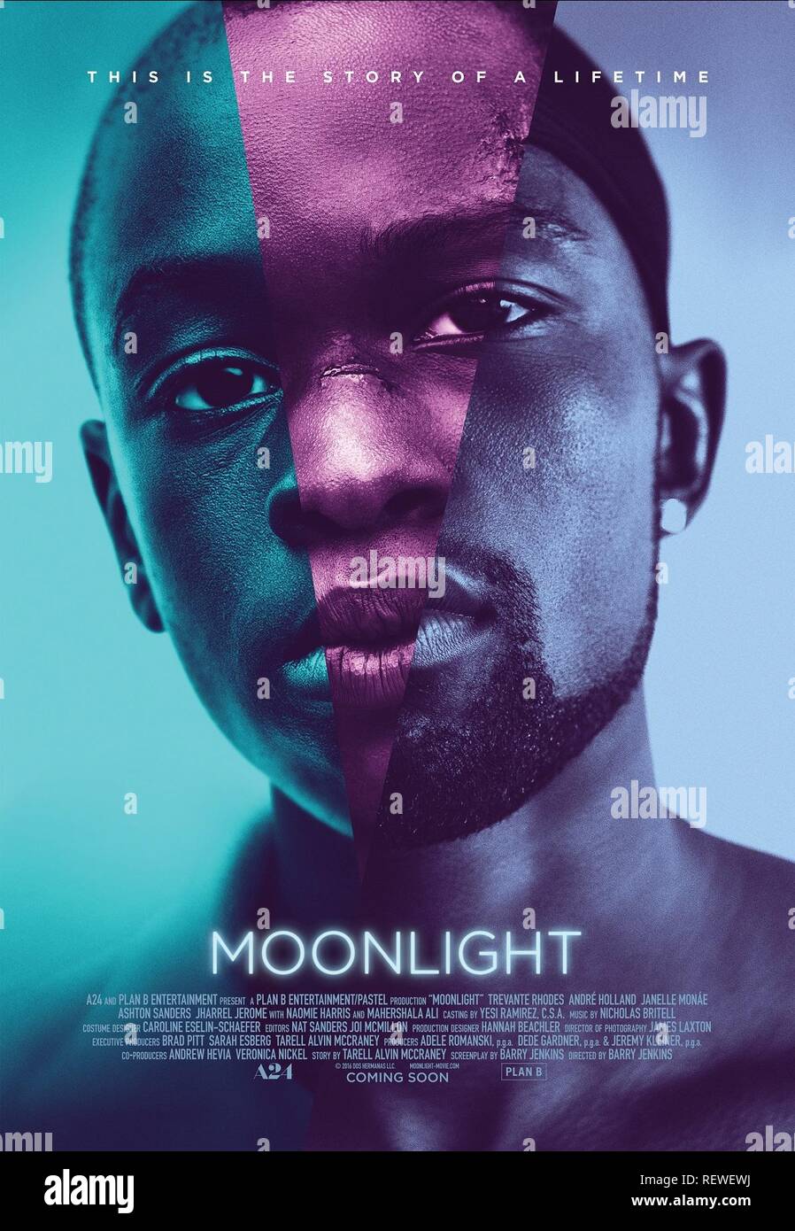 Moonlight Movie Poster Banque d'image et photos - Alamy