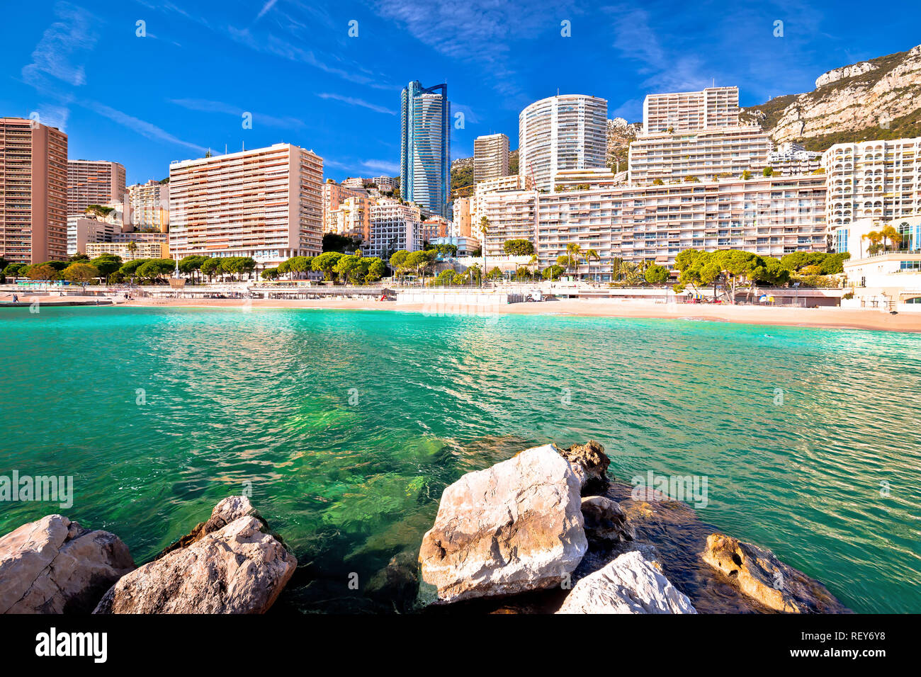 Plage de monaco Banque de photographies et d’images à haute résolution ...