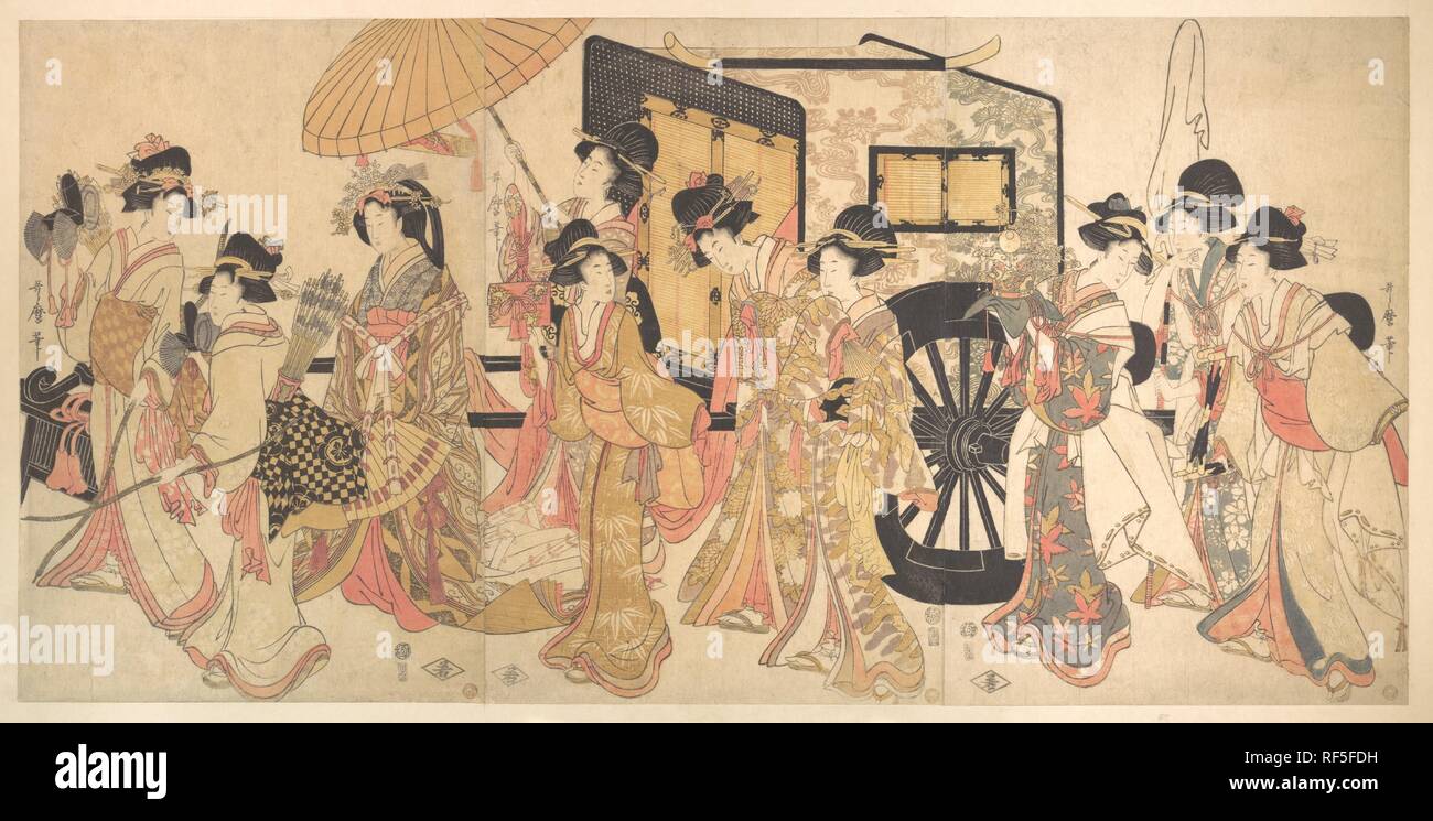 Kitagawa utamaro ii Banque de photographies et d’images à haute ...