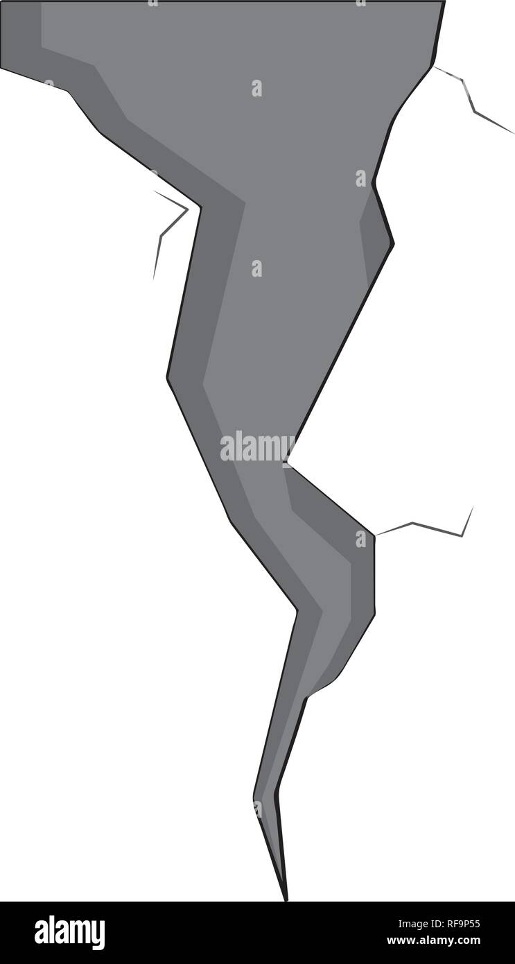 Structure de la fissure Banque d'images vectorielles - Alamy