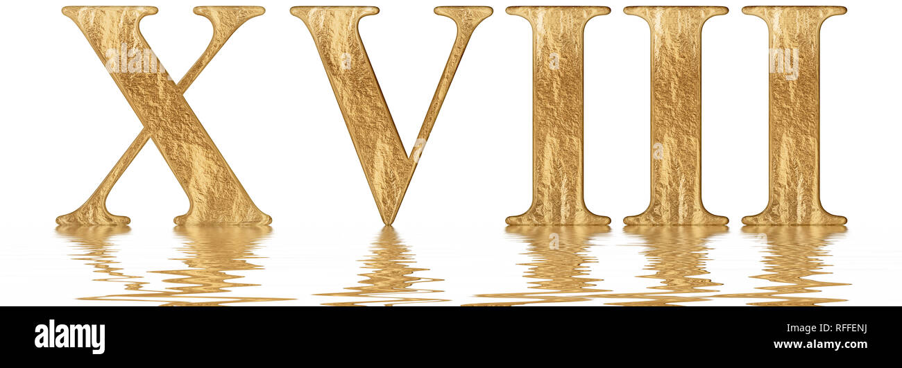 18 dix huit xviii Banque de photographies et d’images à haute ...