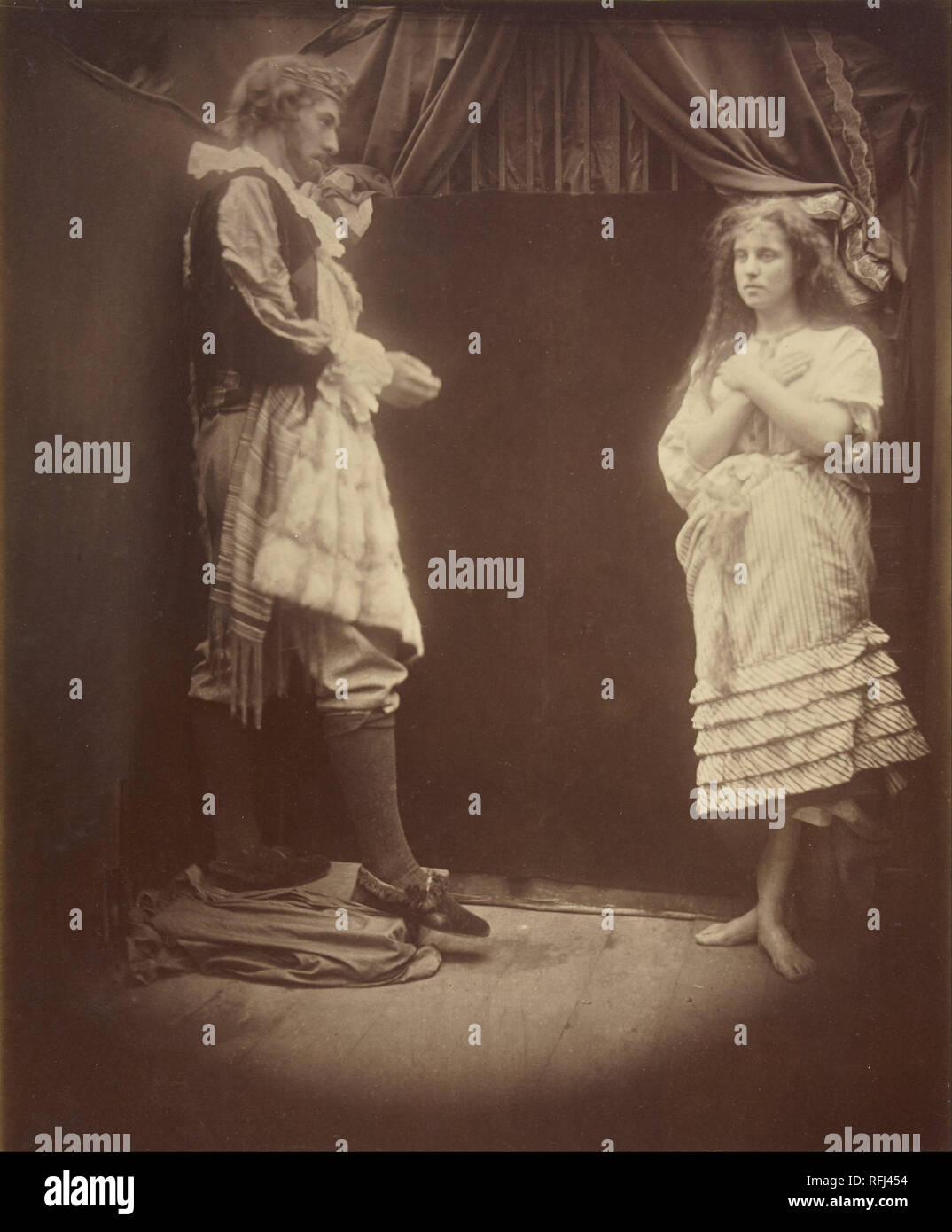 King cophetua and the beggar maid Banque de photographies et d’images à ...