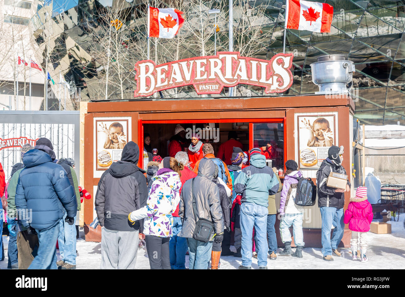 Winterlude ice festival ottawa canada Banque de photographies et d ...