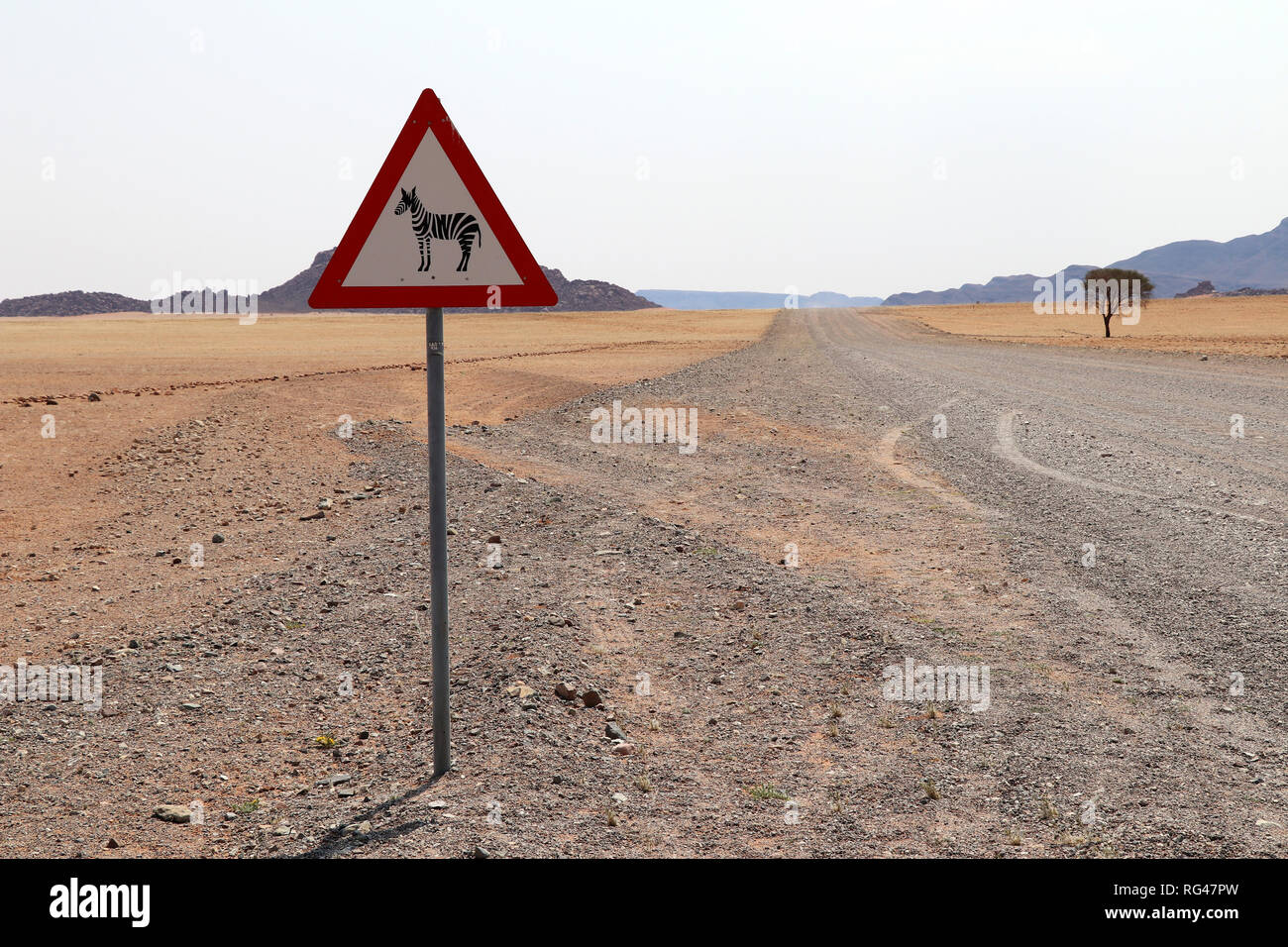 Panneau de signalisation de paysage Banque de photographies et d’images ...