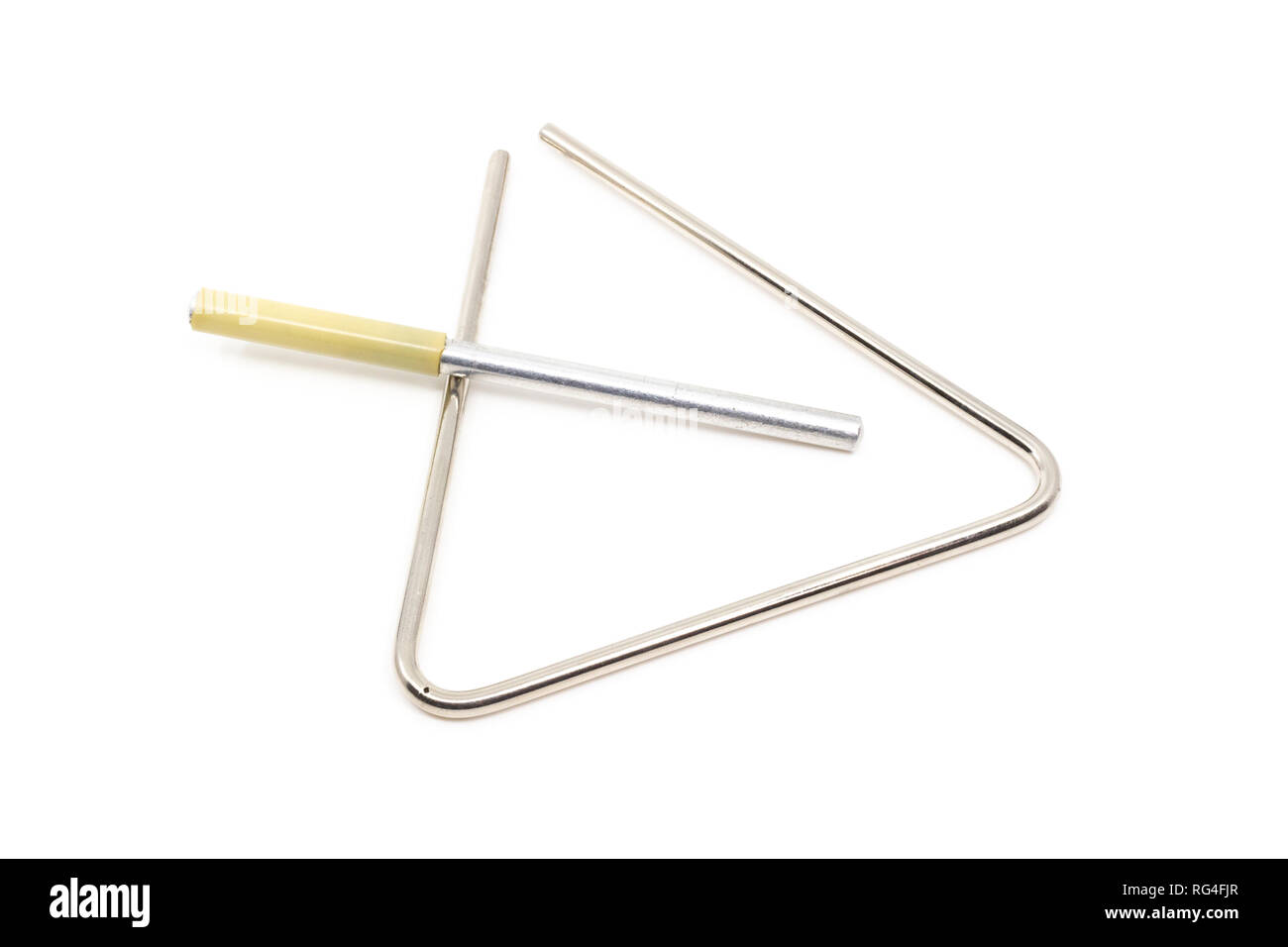 Triangle musical instrument Banque de photographies et d’images à haute ...