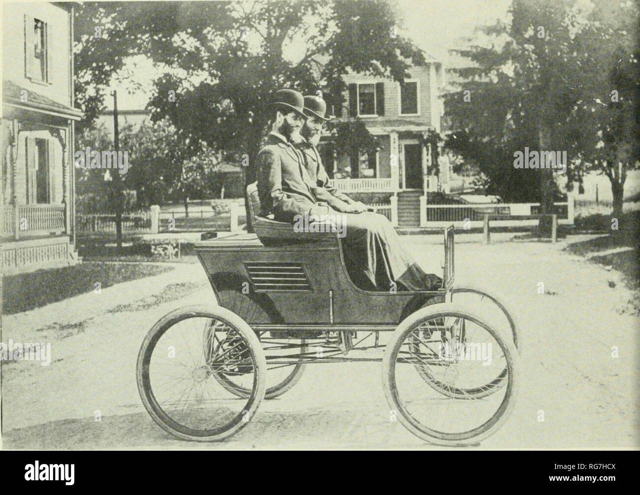 1899 locomobile à vapeur Banque de photographies et d’images à haute ...