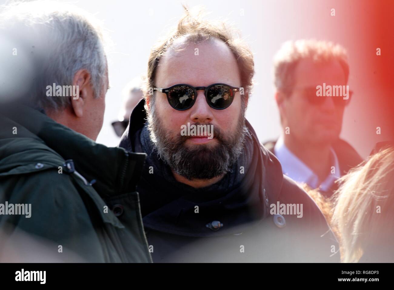 28 janvier 2019 - Athènes, Grèce - directeur grec Yorgos Lanthimos avec ...