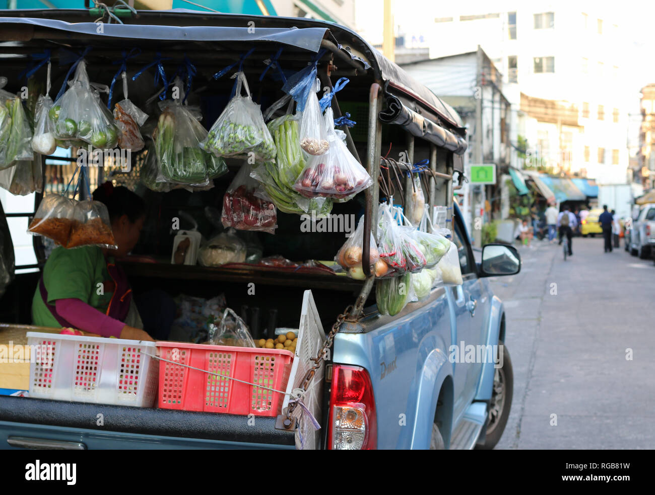 Street vendor bangkok Banque de photographies et d’images à haute ...
