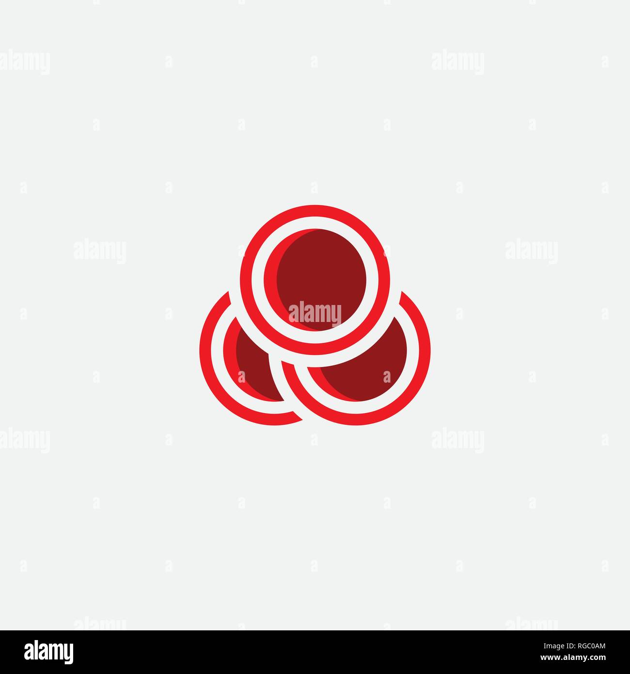 Les cellules sanguines Banque d'images vectorielles - Alamy