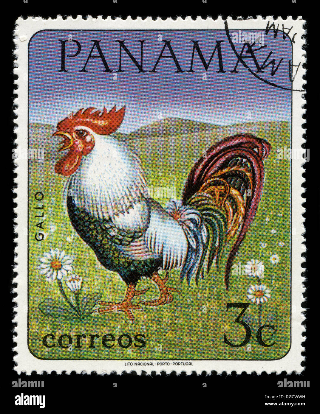 Timbre-poste de Panama dans l'animaux domestiques série émise en 1967 ...