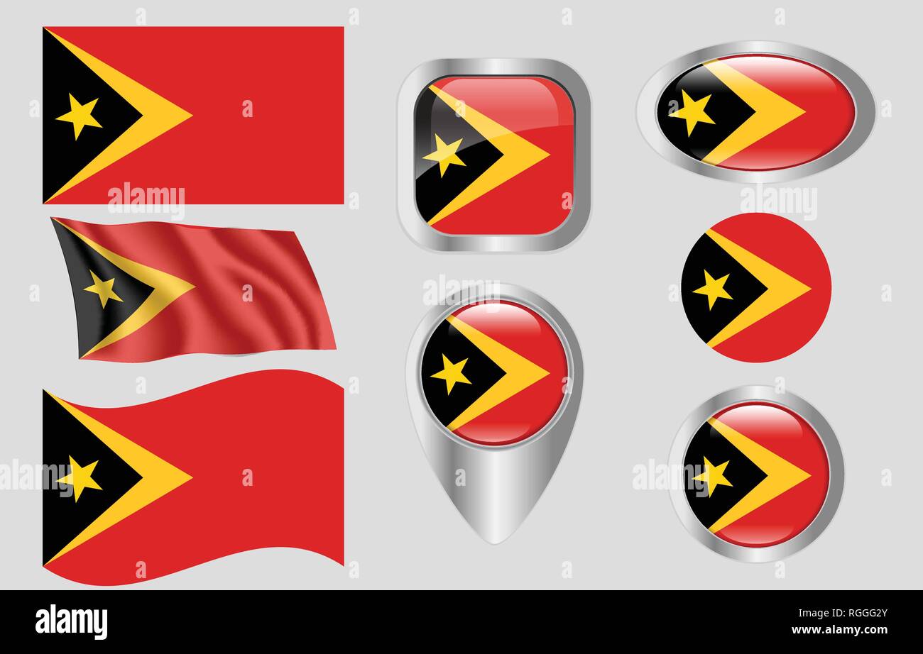 Drapeau du timor oriental Banque d'images vectorielles - Page 2 - Alamy