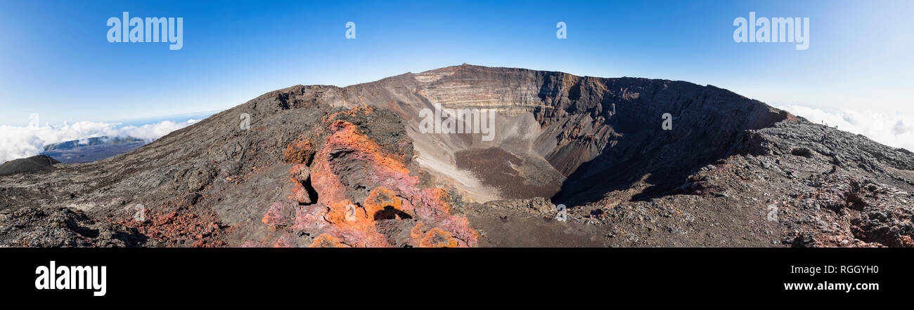 Le Parc National de la réunion, volcan bouclier, Piton de la Fournaise ...