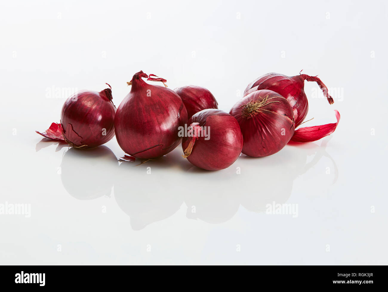 Oignons rouge blanc Banque de photographies et d’images à haute ...