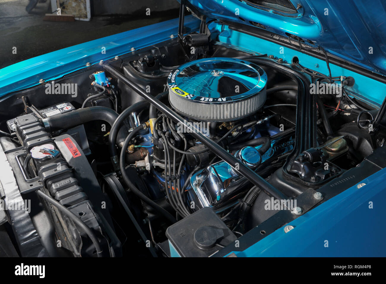 1969 Ford Mustang Mach 1 Classic American muscle car Photo Stock - Alamy