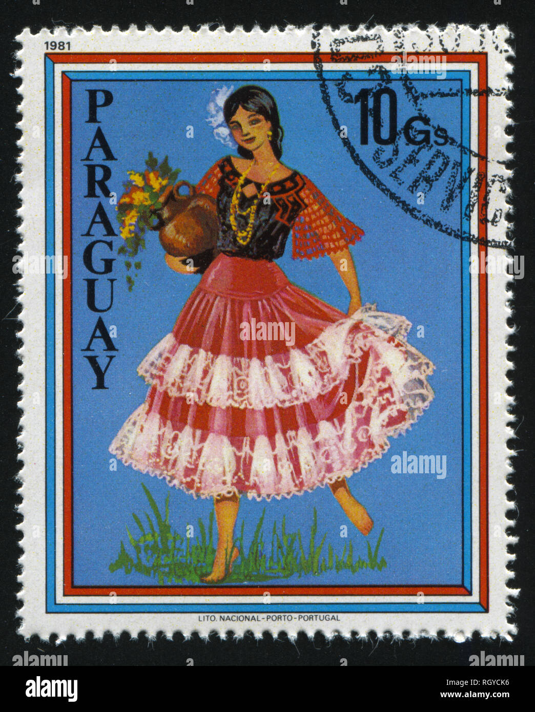 Robe traditionnelle paraguay Banque de photographies et d’images à ...