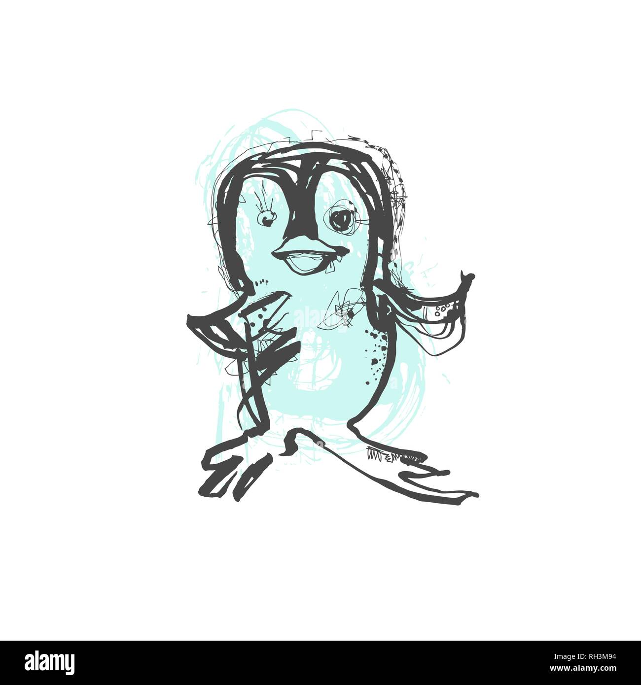 Symbole stupide Banque d'images vectorielles - Alamy