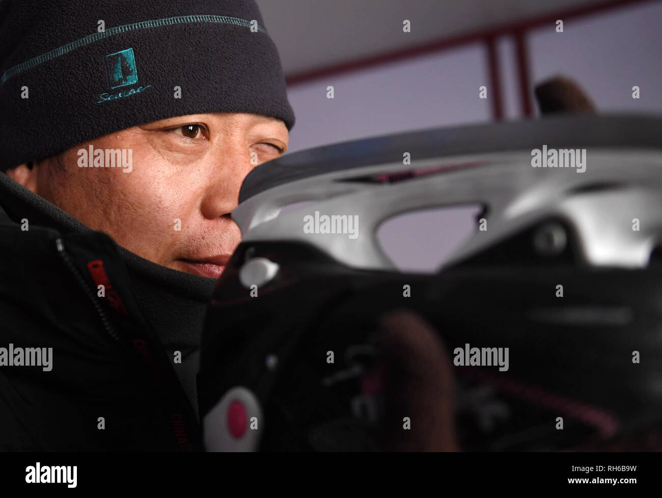 Patinoire en construction Banque de photographies et d’images à haute ...