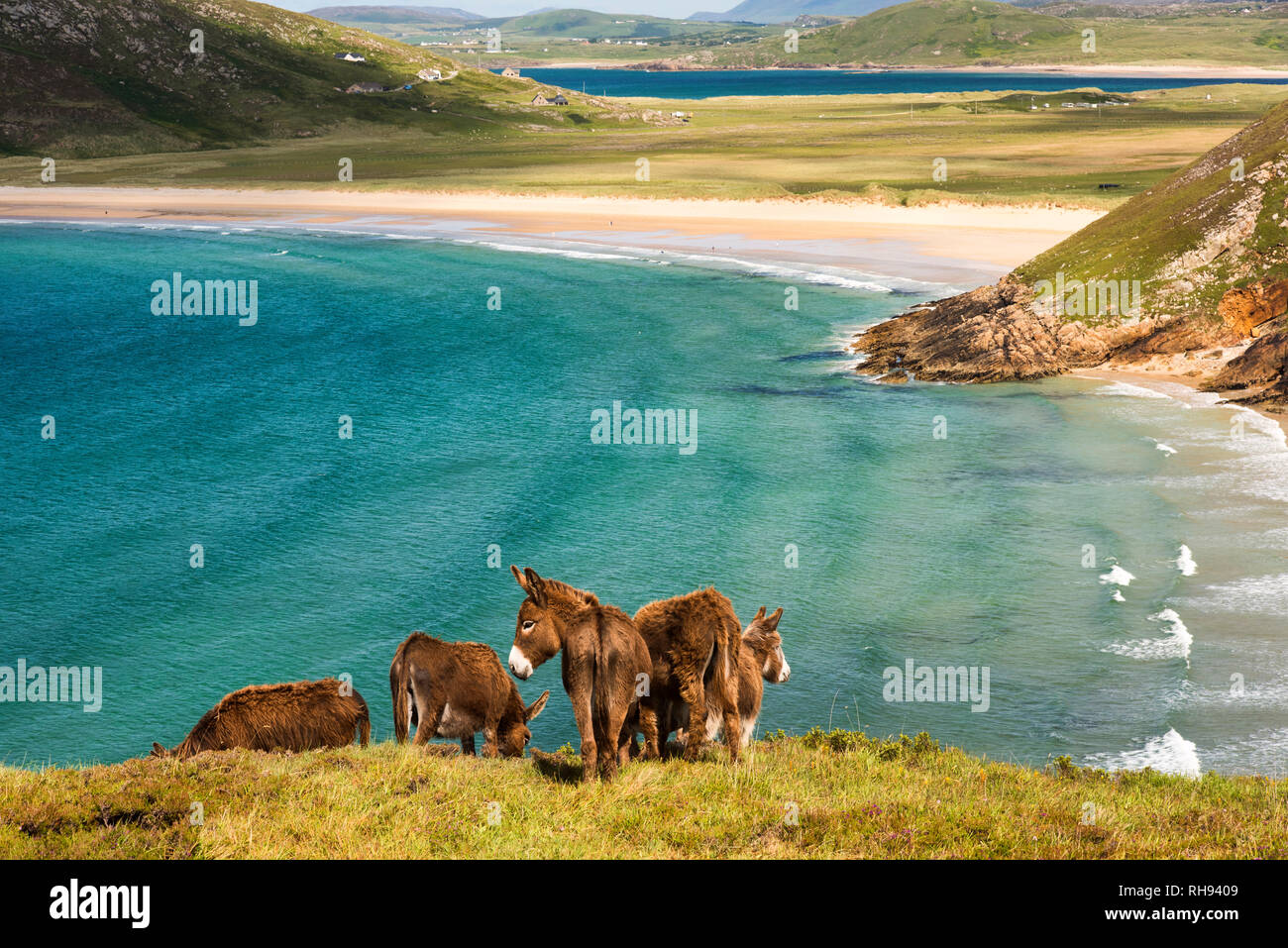 La plage de donegal Banque de photographies et d’images à haute ...