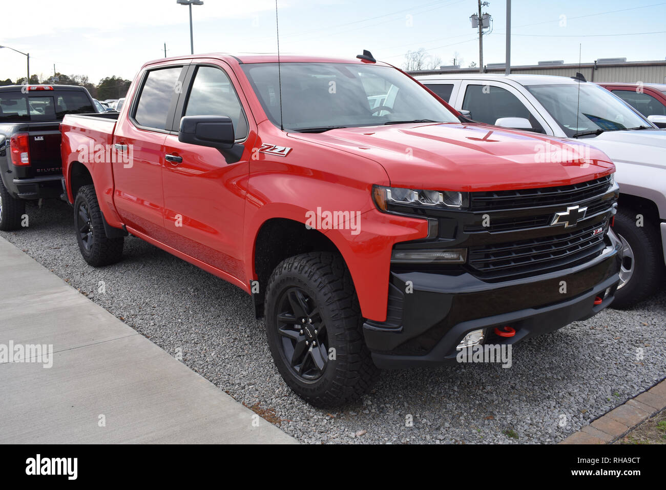 Chevrolet silverado z71 pickup truck Banque de photographies et d ...