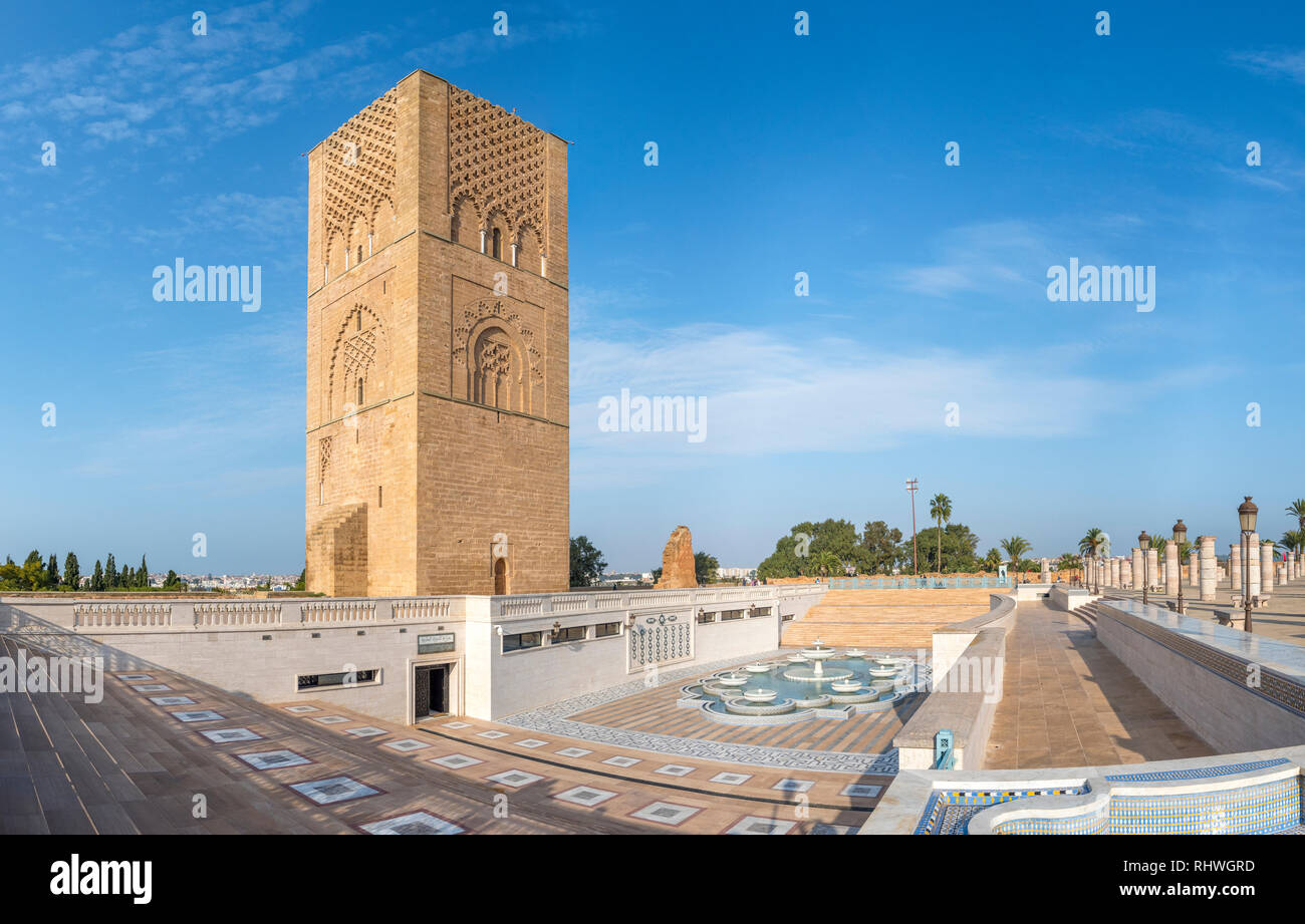 Tour rabat hassan Banque de photographies et d’images à haute ...