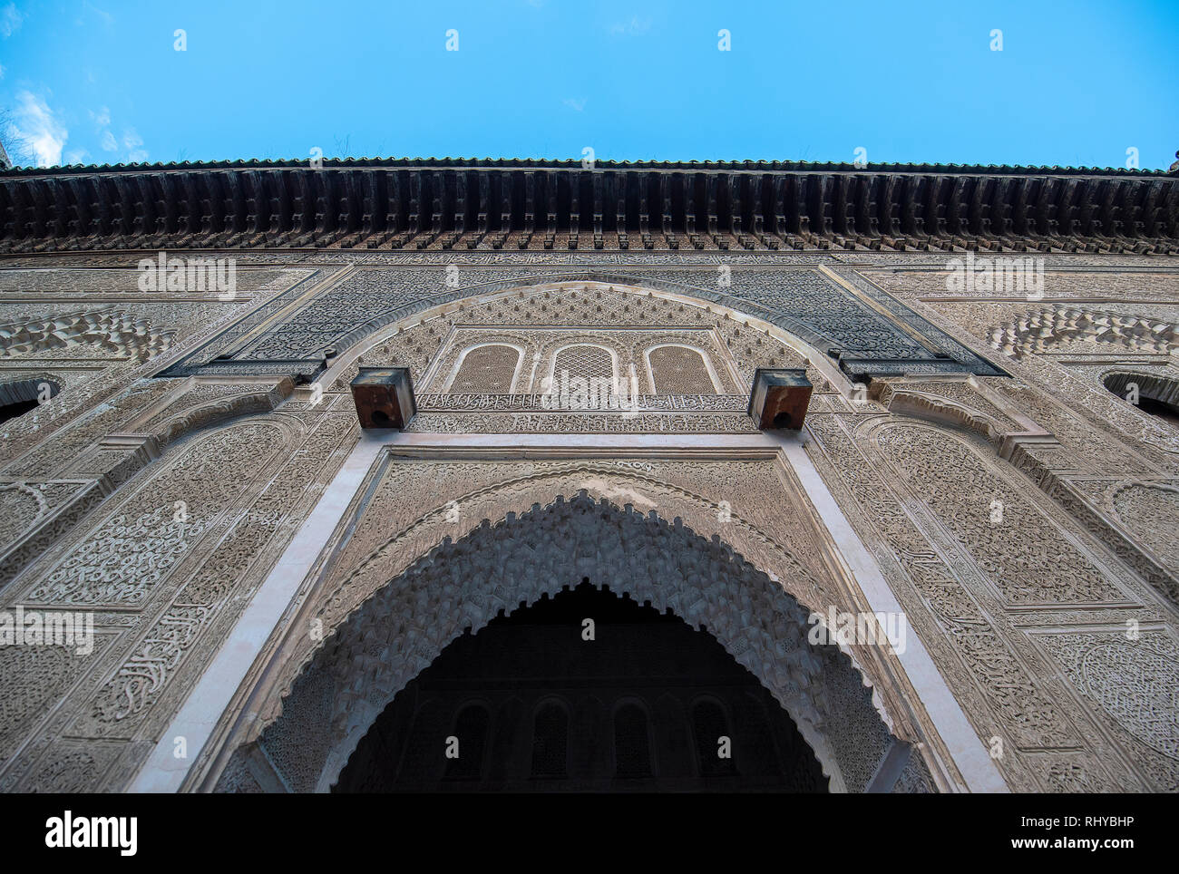 Bou inania madrasa medina fes Banque de photographies et d’images à ...
