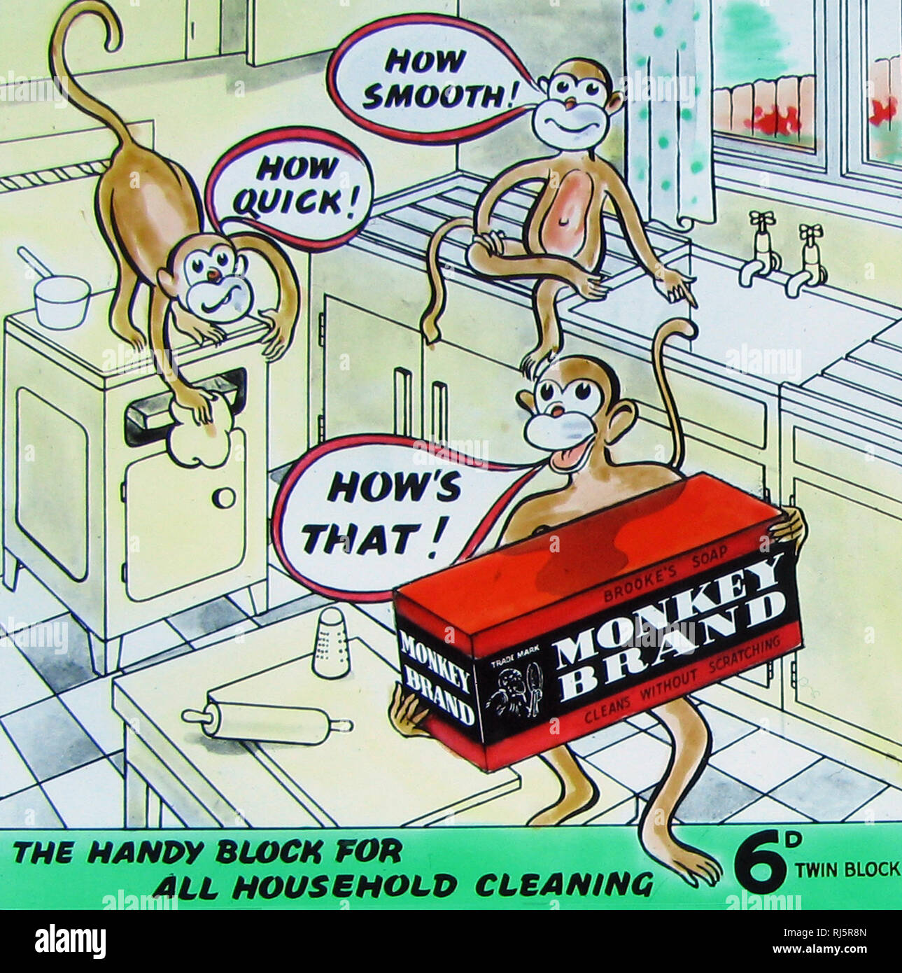 Monkey brand soap Banque de photographies et d’images à haute ...