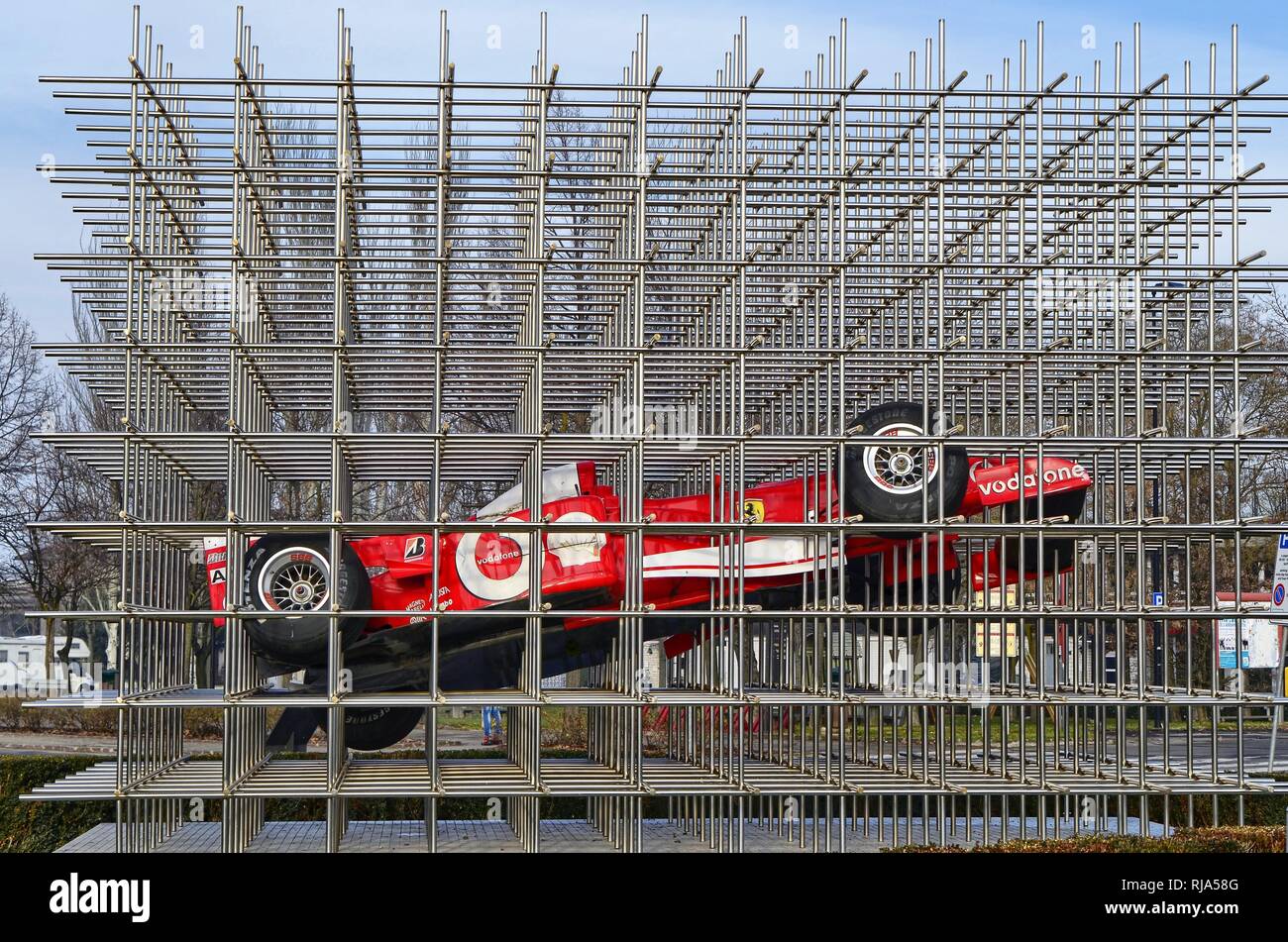 Maranello, Italie, décembre 2018. Entrée de la Musée Ferrari, une ...