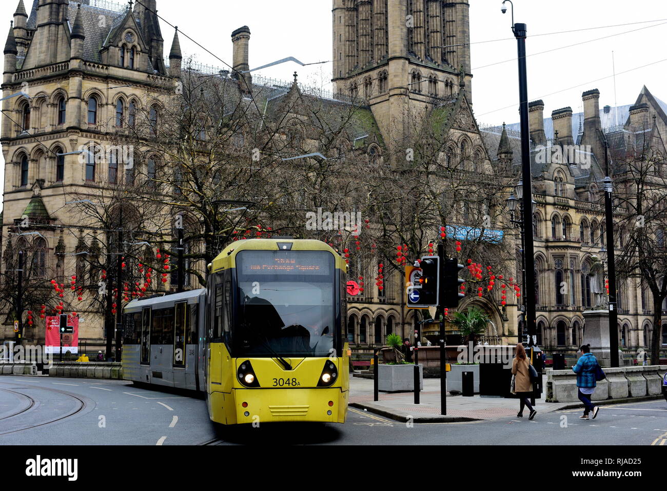 Manchester tramways Banque de photographies et d’images à haute ...