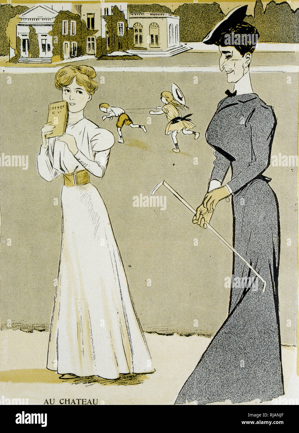 Governess 19th century Banque de photographies et d’images à haute ...