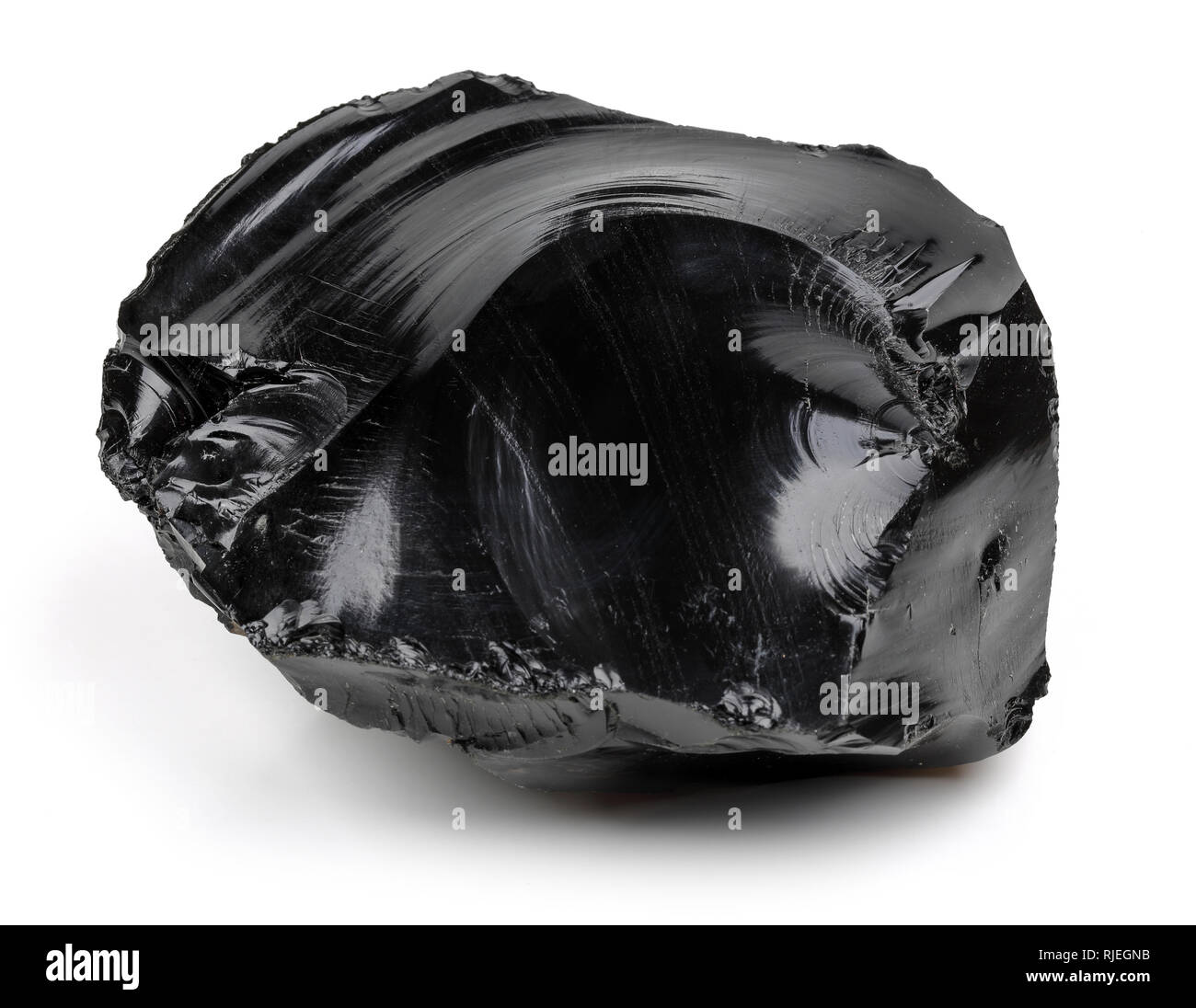 Obsidian rock Banque de photographies et d’images à haute résolution ...