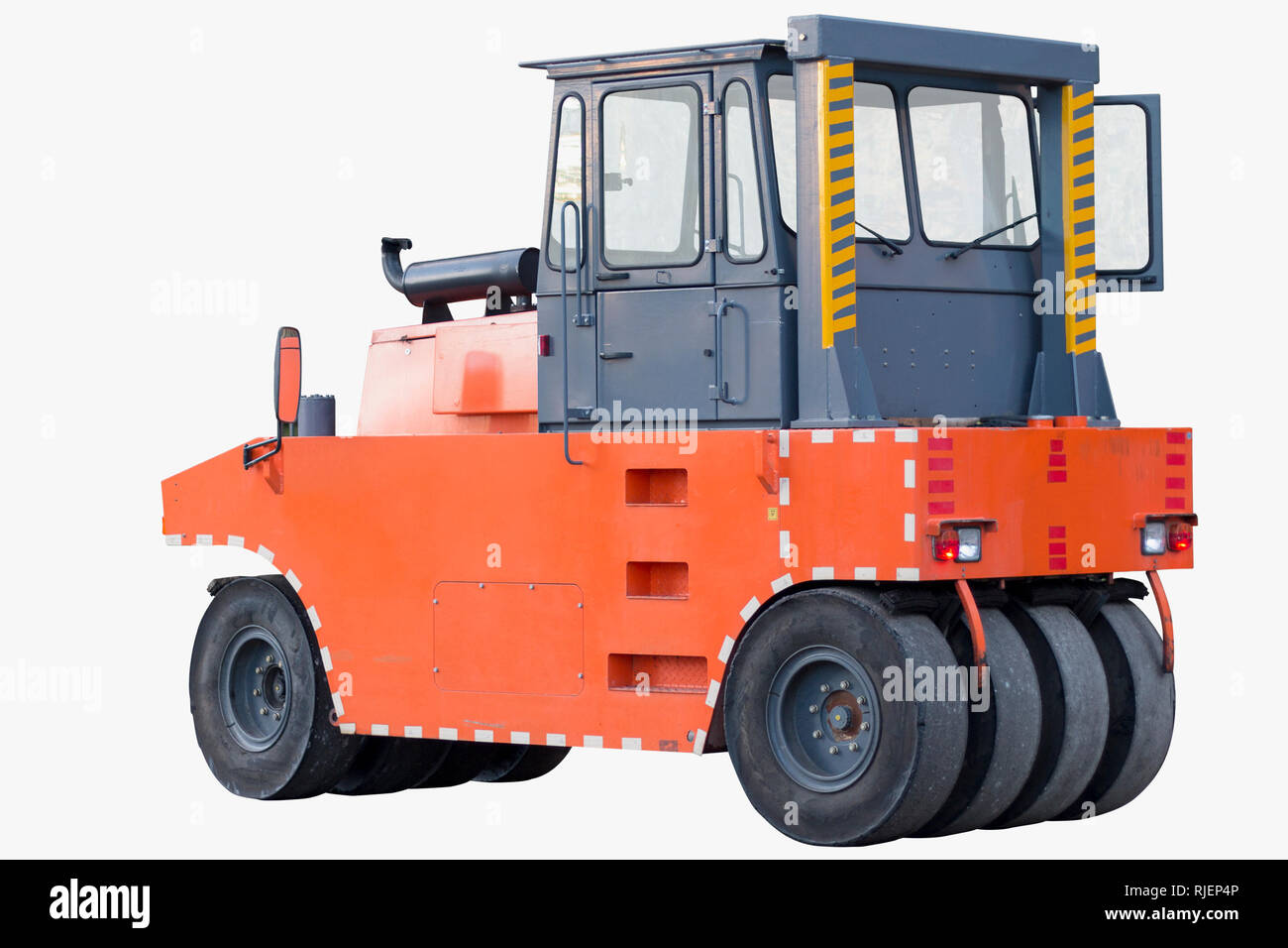 Rouleau compacteur Banque d'images détourées - Alamy
