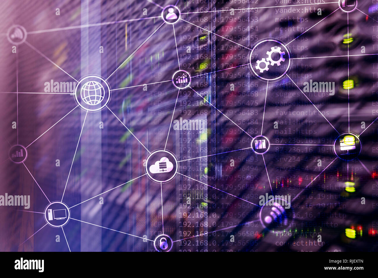 Schéma De Communication Banque d'image et photos - Alamy