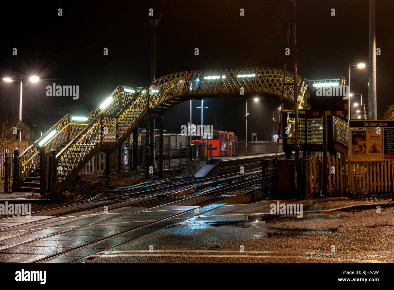 Gare de bedhampton Banque de photographies et d’images à haute ...