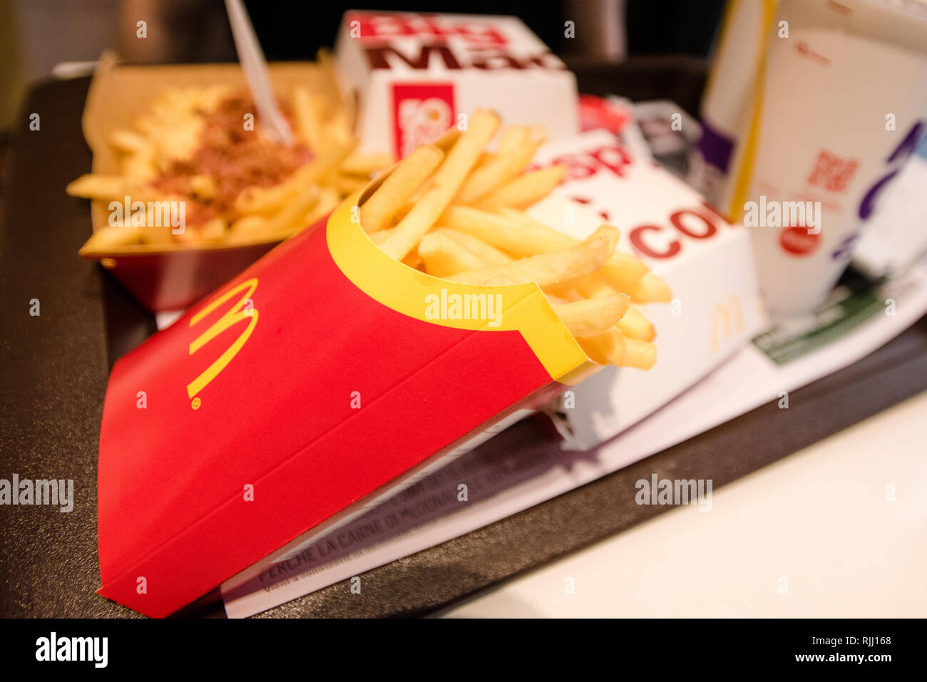 Frites mcdonalds Banque de photographies et d’images à haute résolution ...