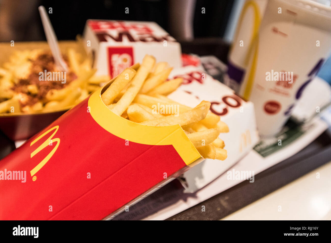 Frites mcdonalds Banque de photographies et d’images à haute résolution ...