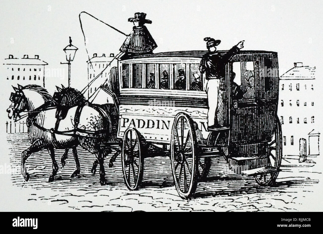 Victorian london omnibus Banque de photographies et d’images à haute ...