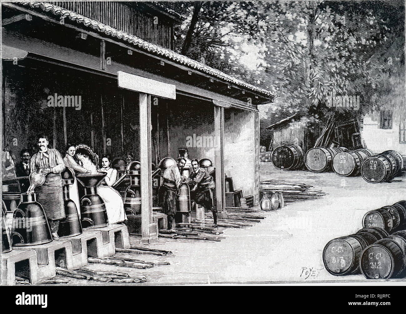 Histoire de la distillation Banque de photographies et d’images à haute ...