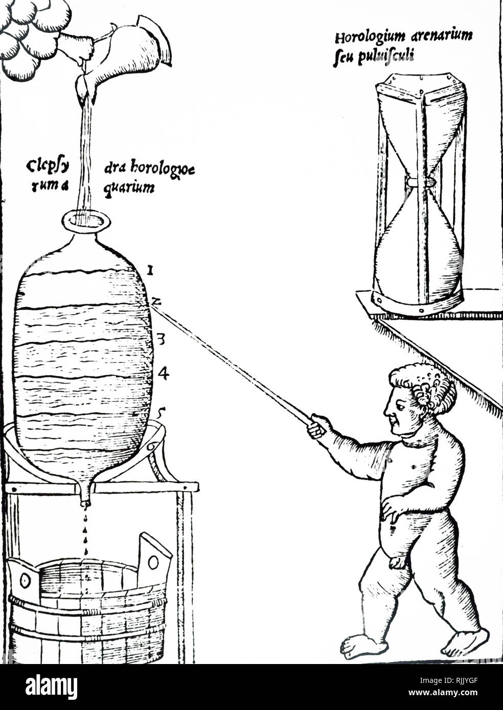 Heure par la clepsydre Banque de photographies et d’images à haute ...