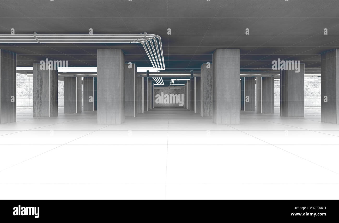 Colonnes de ciment Banque de photographies et d’images à haute ...