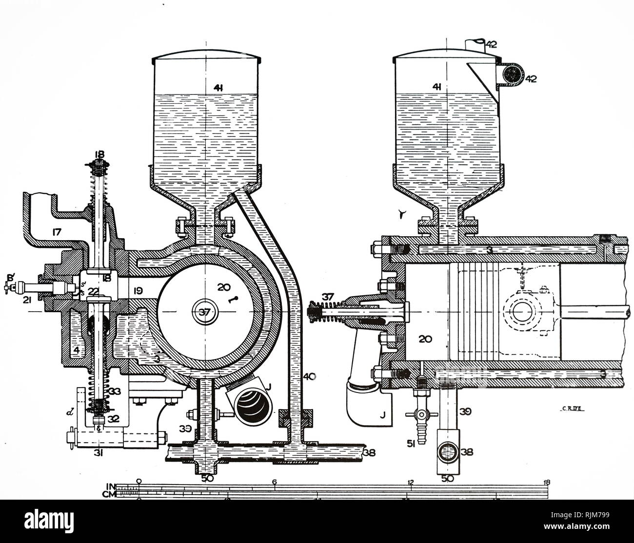 Moteur transversal Banque de photographies et d’images à haute ...