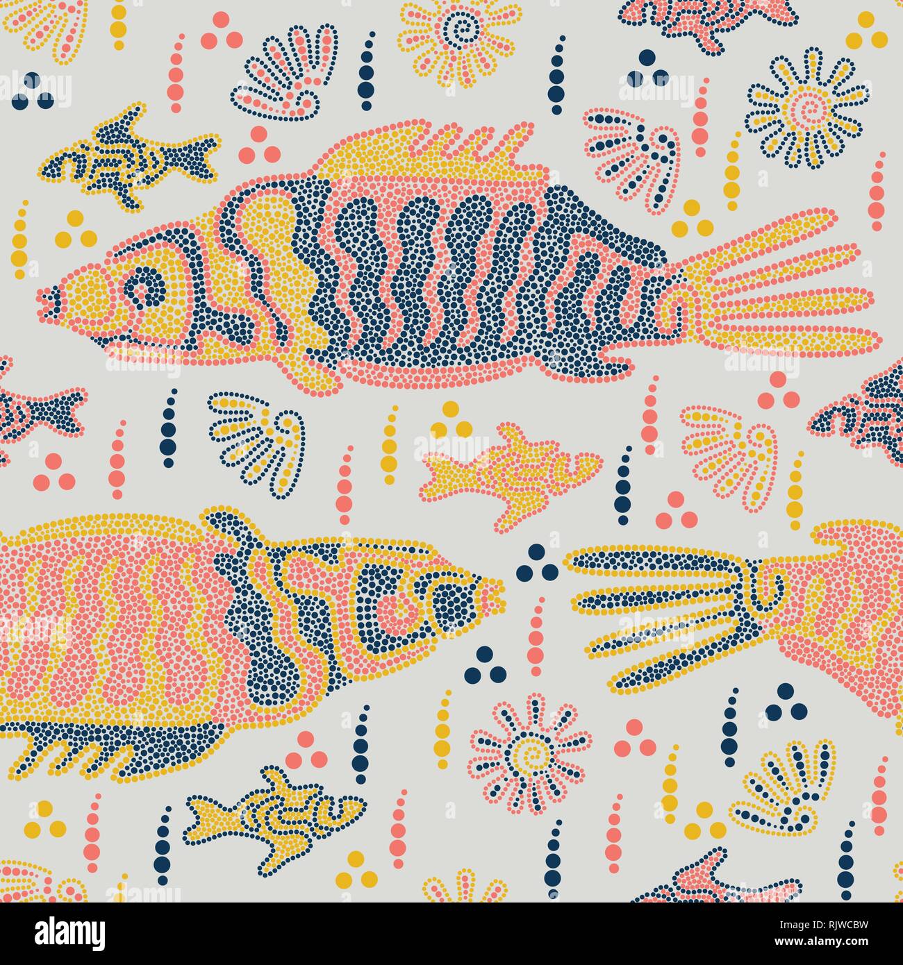 Australian aboriginal art Banque d'images vectorielles - Alamy