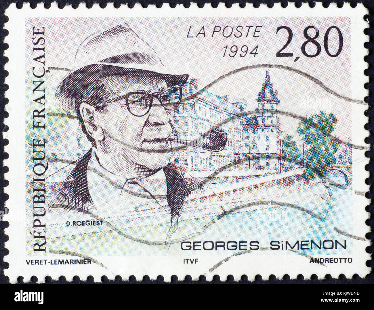 Georges simenon Banque de photographies et d’images à haute résolution ...