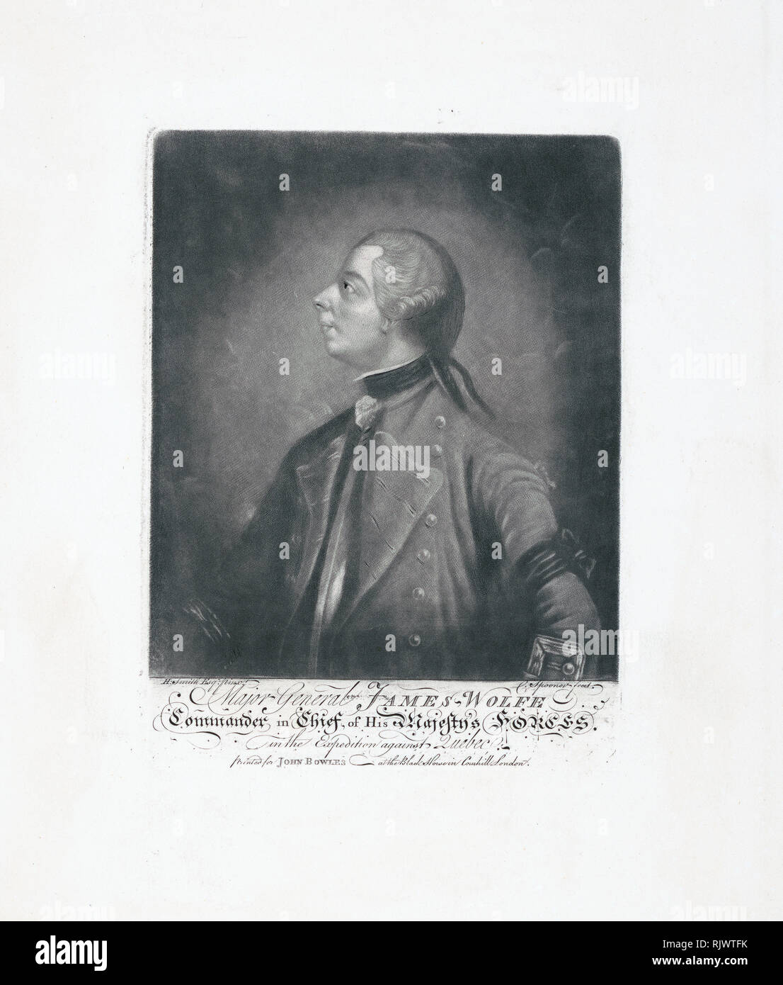 Major général james wolfe Banque de photographies et d’images à haute ...