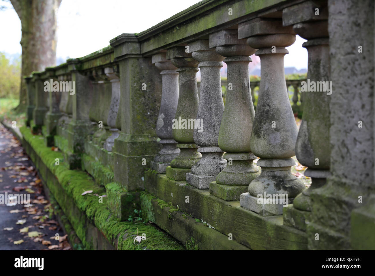 Balustrade Baroque Architecture Banque d'image et photos - Alamy