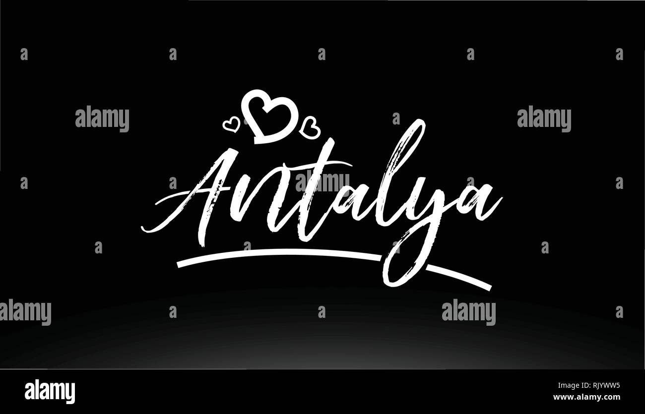 Le symbole d'antalya Banque d'images vectorielles - Alamy