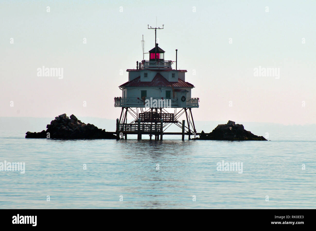 Phare de thomas point shoal Banque de photographies et d’images à haute ...