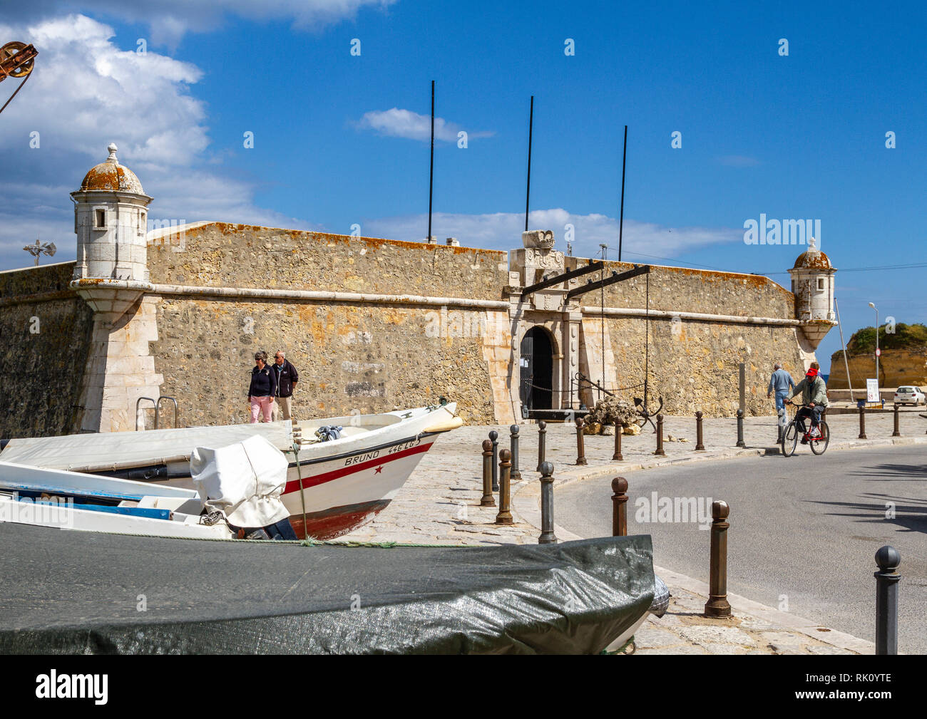 Lagos ponta bandeira fort Banque de photographies et d’images à haute ...