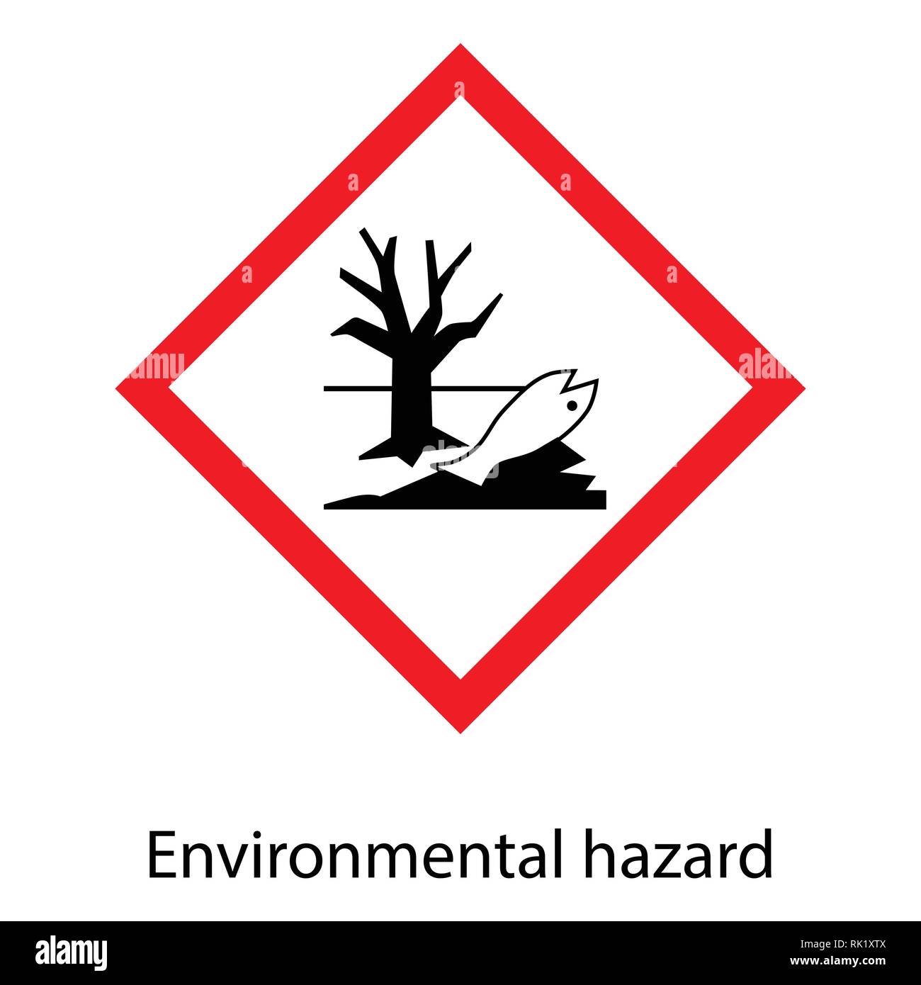 Irritant symbol warning label Banque de photographies et d’images à ...